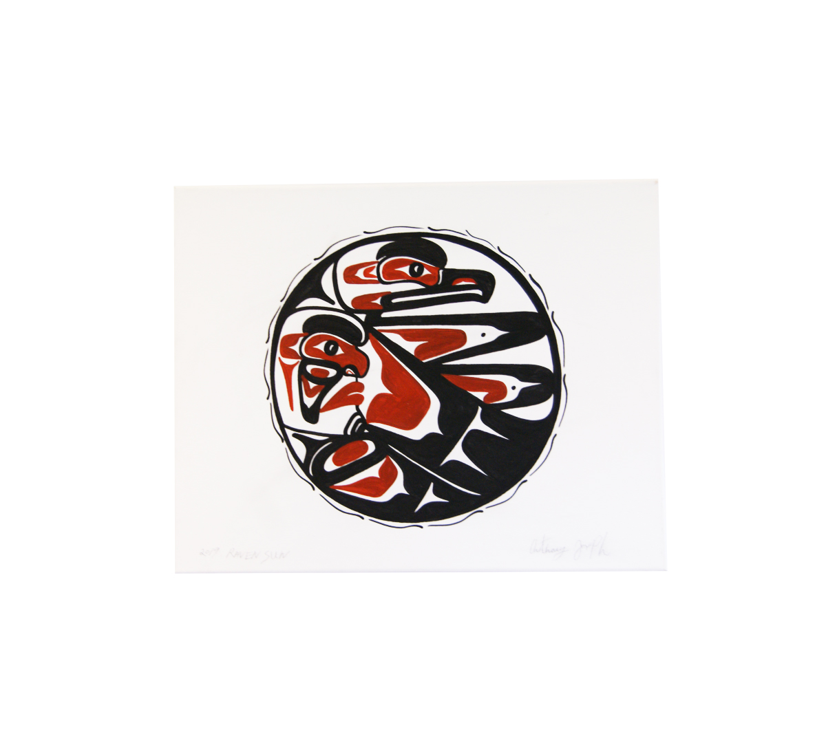 Raven and Sun - Canadian Indigenous Art Inc.